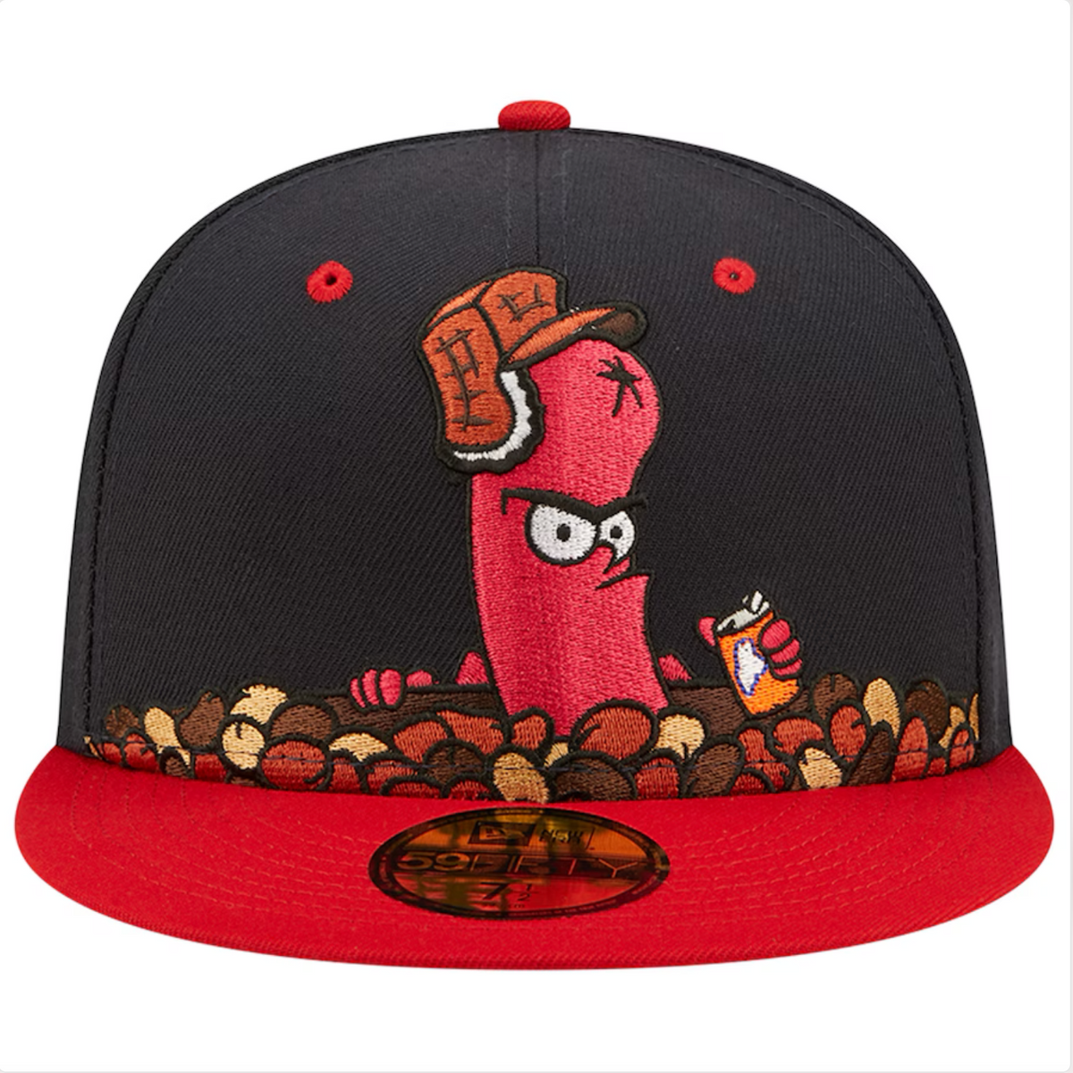 Bean Suppah On Field Fitted Hat – Portland Sea Dogs