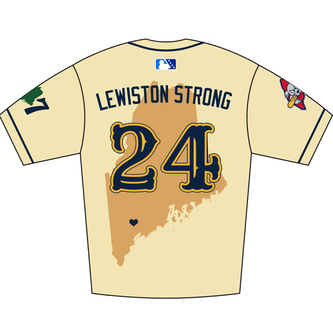 Lewiston Strong Replica Jerseys – Portland Sea Dogs