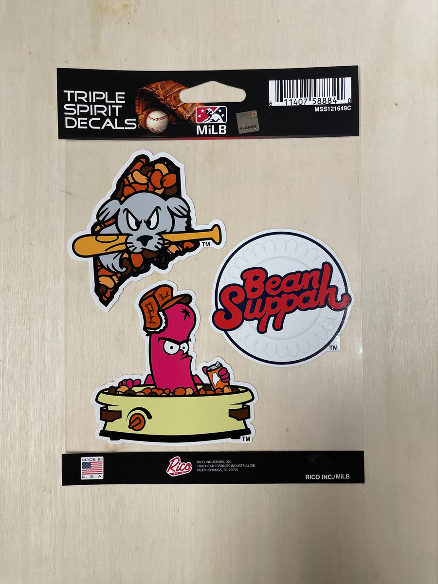 Rico Triple Spirit Bean Suppah Decal Set – Portland Sea Dogs